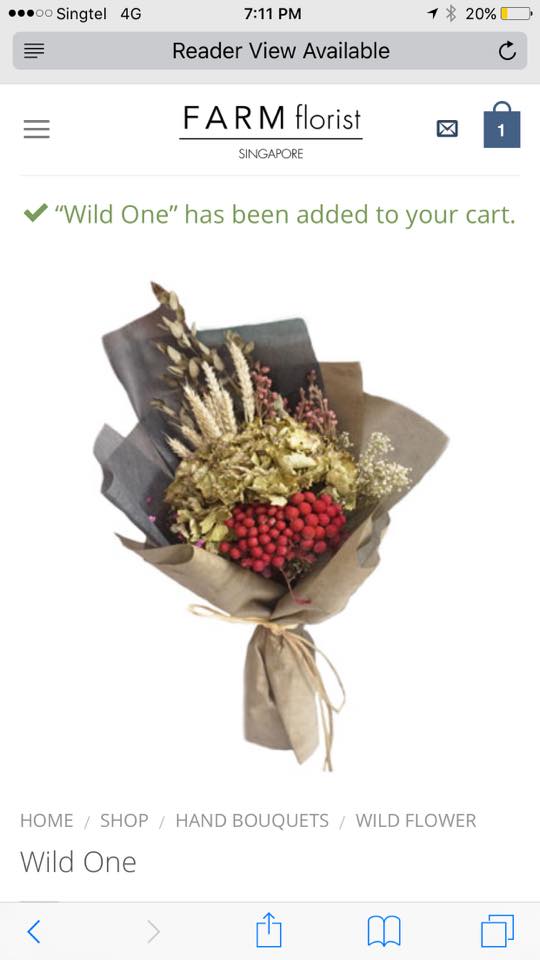 FARM Florist Singapore - FREE Next Day Flower Delivery