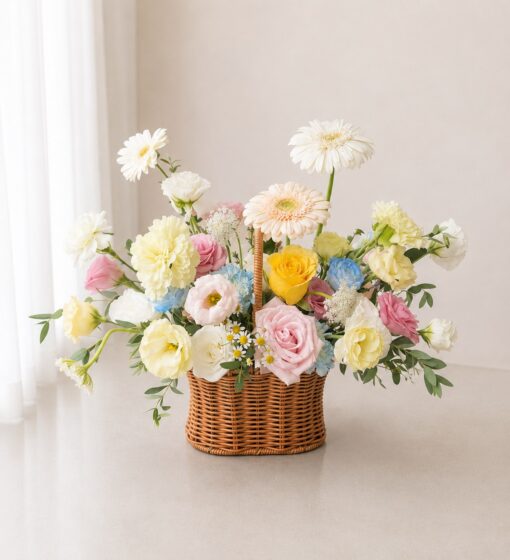 Lush Basket by FARM Florist Singapore