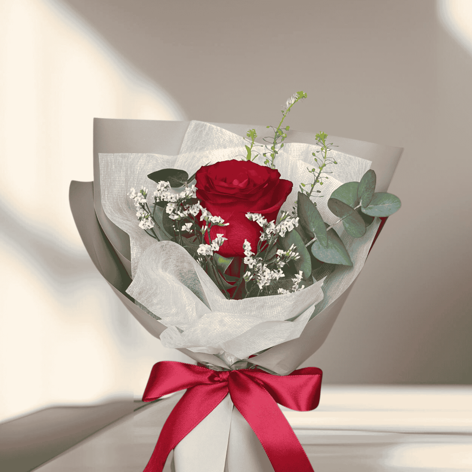 A Timeless Elegance - Single Stalk Bouquet by FARM Florist Singapore